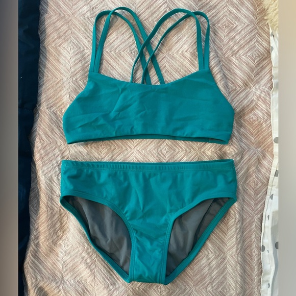 Jolyn Clothing | Swim | Jolyn Bikini Set In Teal | Poshmark